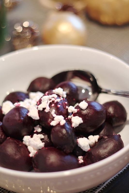 Roasted Beets with Goat Cheese and Honey - thekittchen