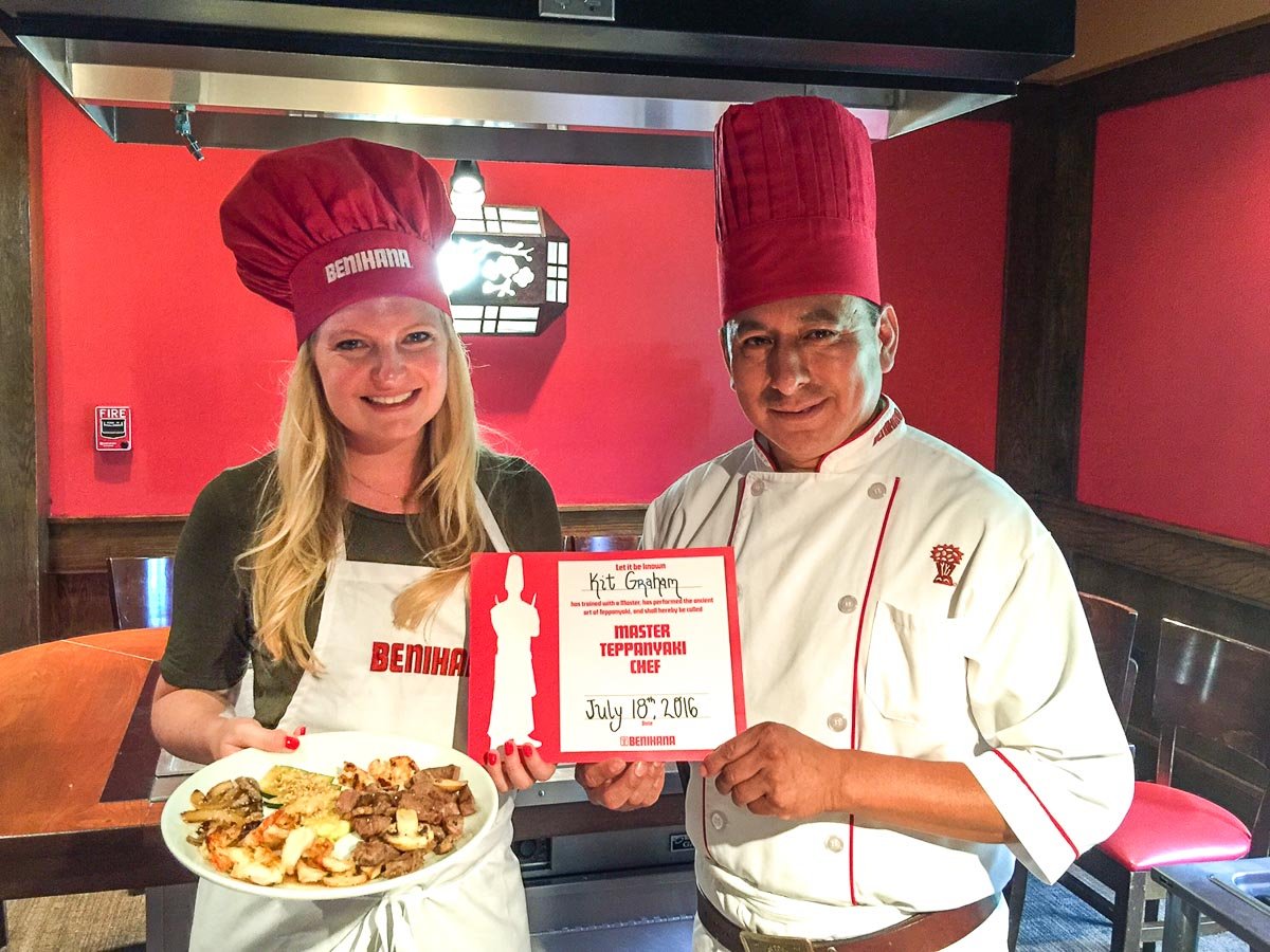 Be the Chef at Benihana - thekittchen