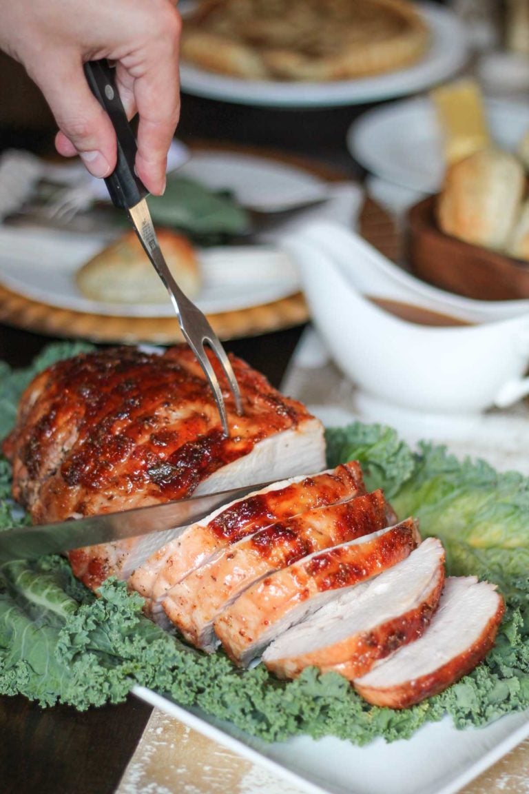 Honey Maple Turkey Breast | An Easy Thanksgiving Turkey Breast Recipe