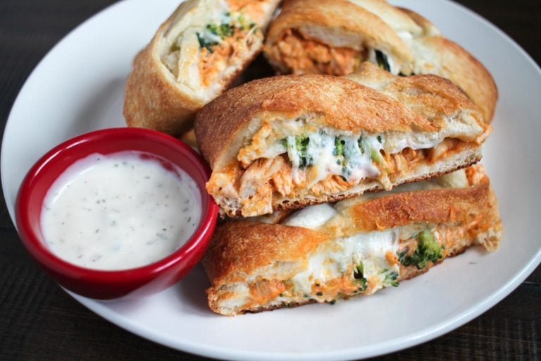 Buffalo Chicken Calzone