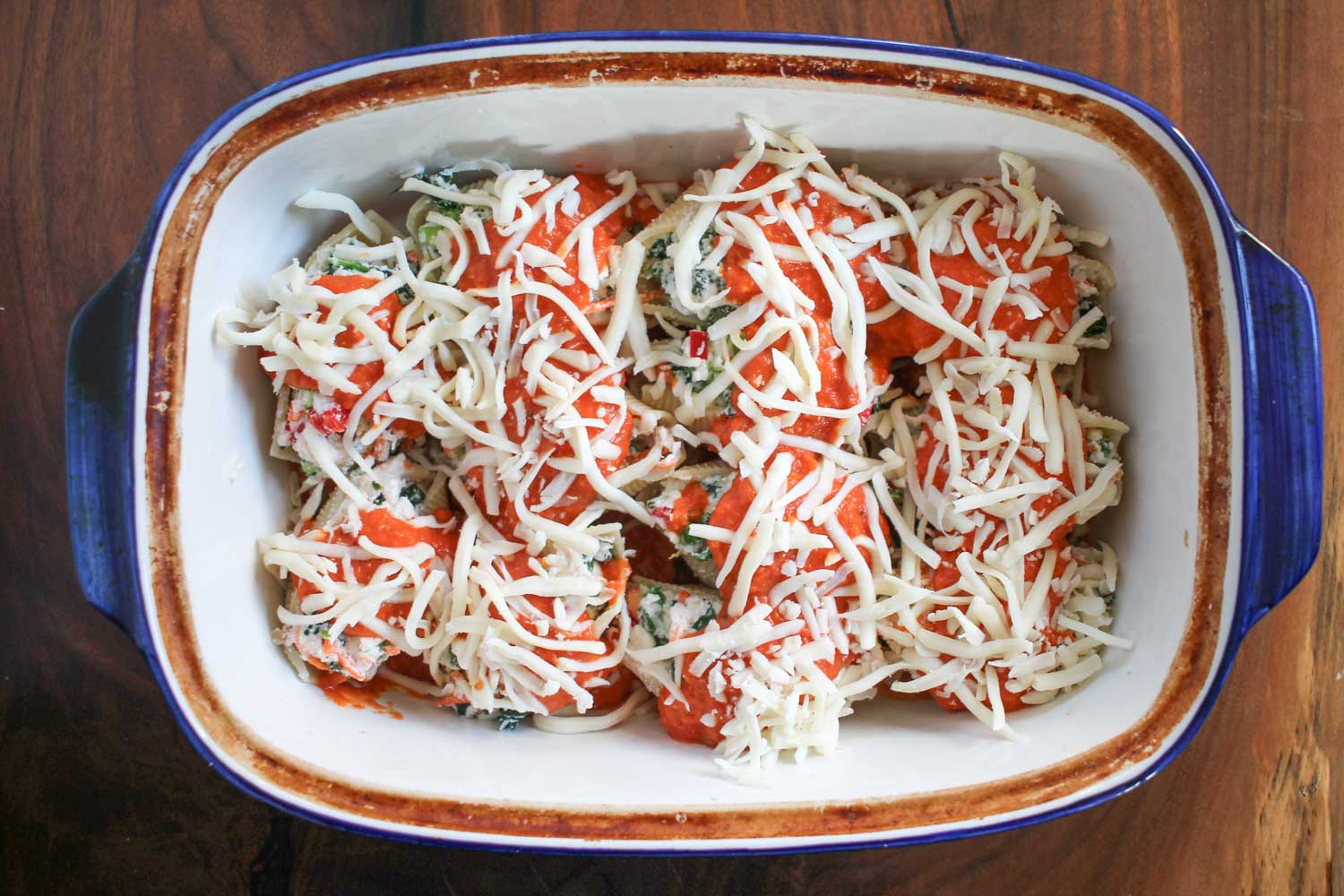 Chicken and Veggie Shells - thekittchen