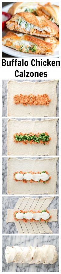 Buffalo Chicken Calzone