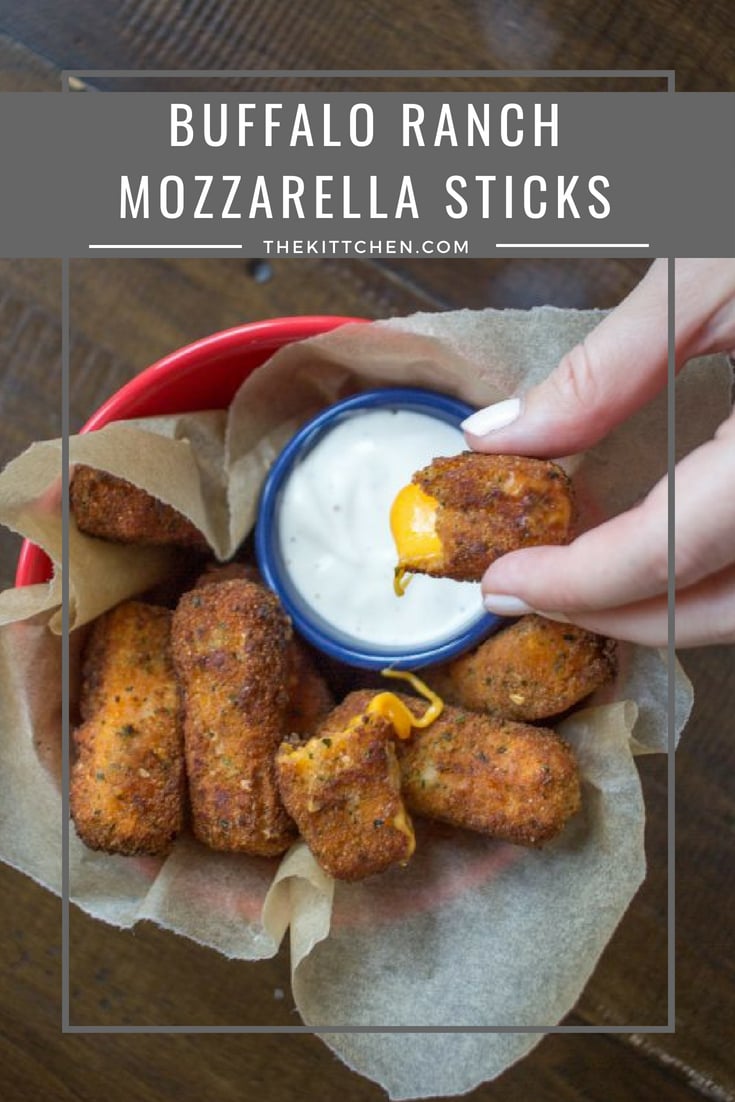 Buffalo Ranch Mozzarella Sticks - thekittchen