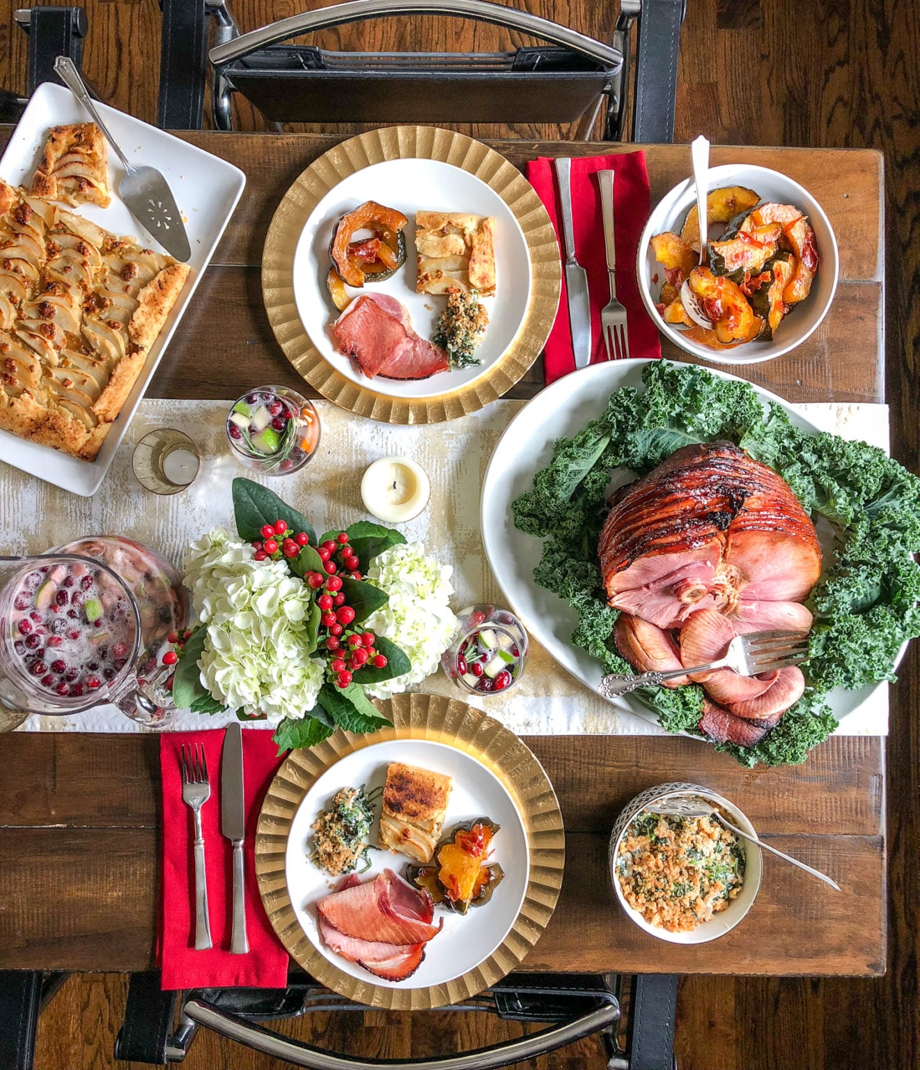 Easy Honey Maple Glazed Ham - A Holiday Meal for a Crowd