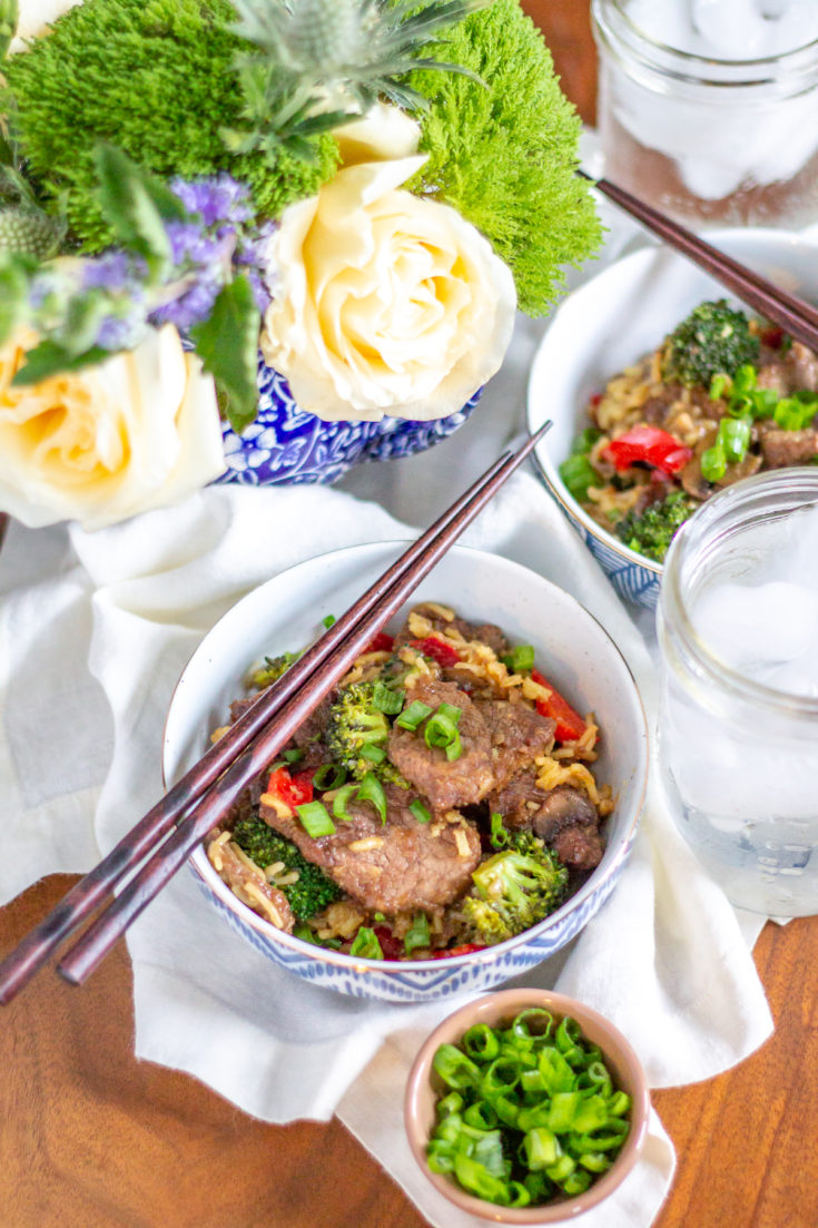 Ginger Garlic Beef and Broccoli Stir Fry - thekittchen