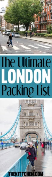 What to Pack for London - A Complete London Packing List