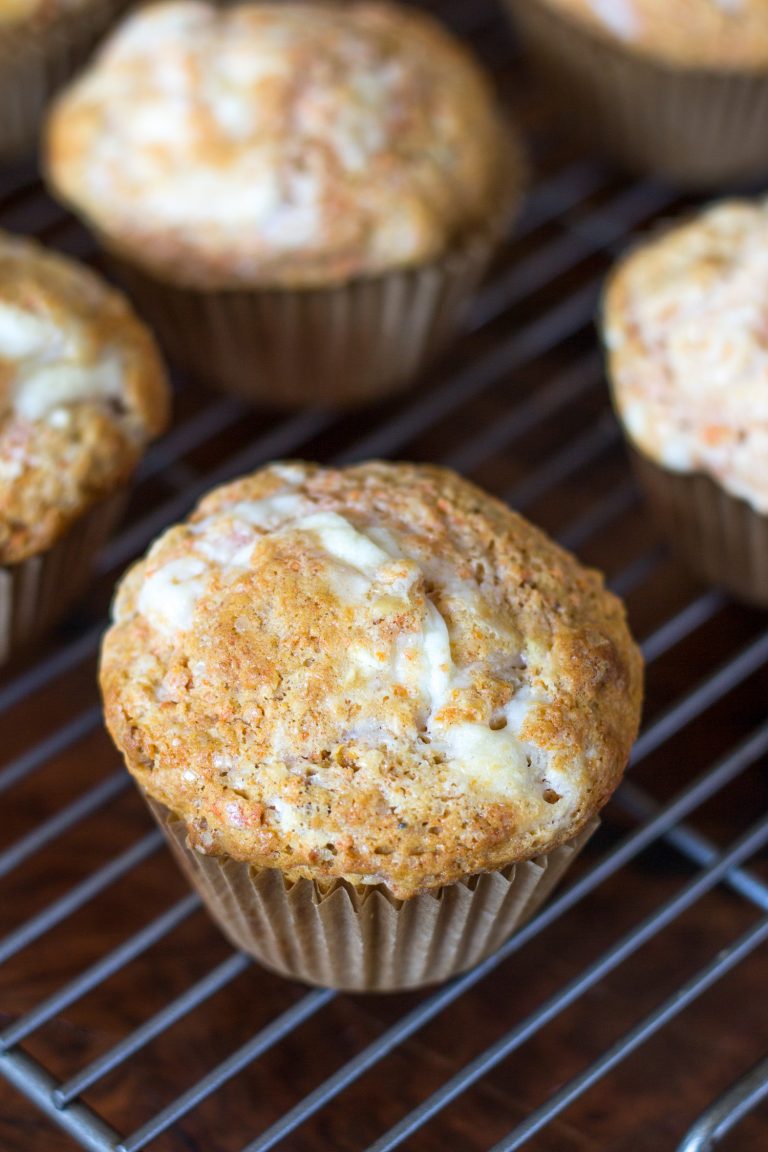 Carrot Cake Muffins - A Delicious Muffin Recipe Perfect for Spring!
