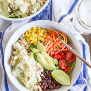 Ranch Chicken Salad Bowl - thekittchen