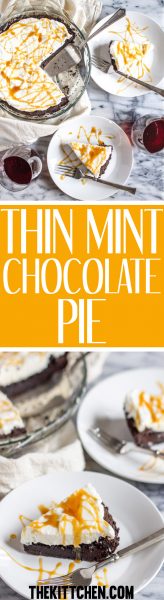 Thin Mint Chocolate Pie - A Super Simple and Delicious Pie Recipe