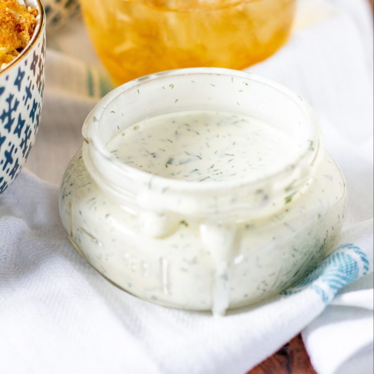 The Very Best Ranch Dressing Recipe | From Scratch Ranch in 5 Minutes