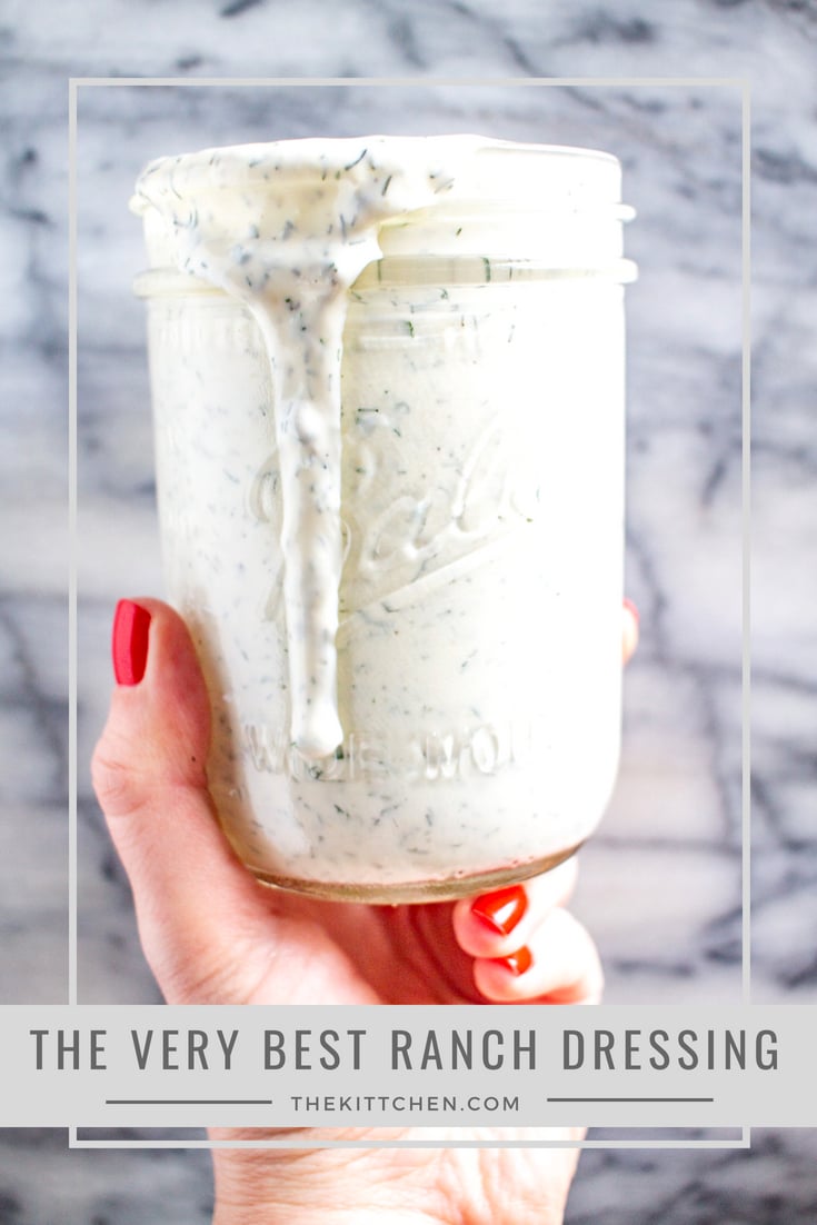 The Very Best Ranch Dressing Recipe | From Scratch Ranch in 5 Minutes