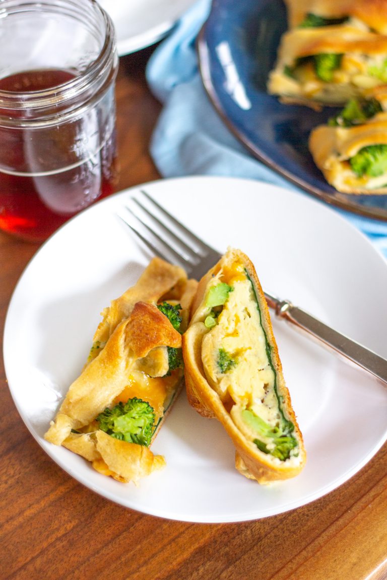 Breakfast Calzone - An Easy Breakfast Recipe with 10 Minutes Prep Time