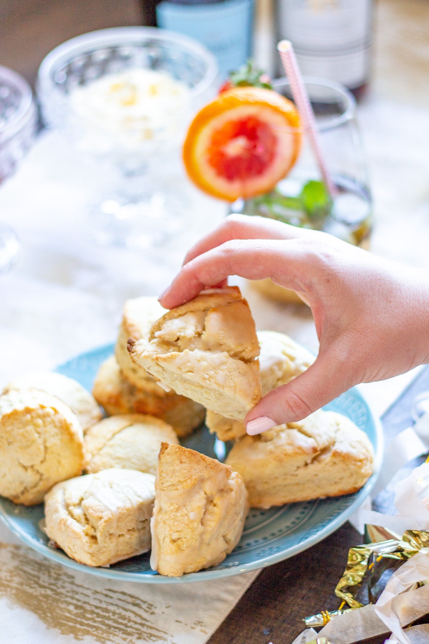 Easy Vanilla Scones | Easy to Make From Scratch Scone Recipe