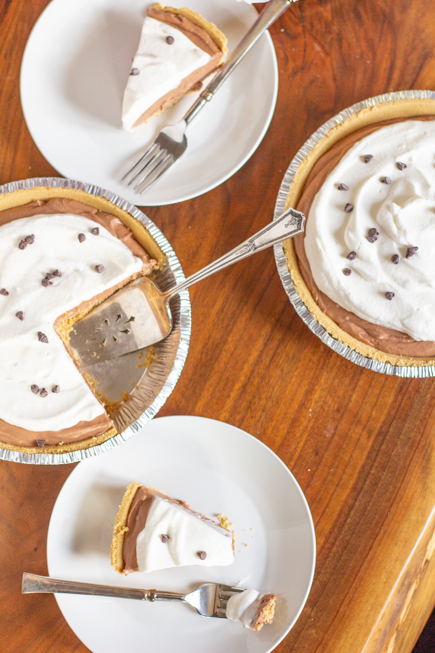 No Bake Nutella Pie | A 15-Minute Nutella Pie Recipe