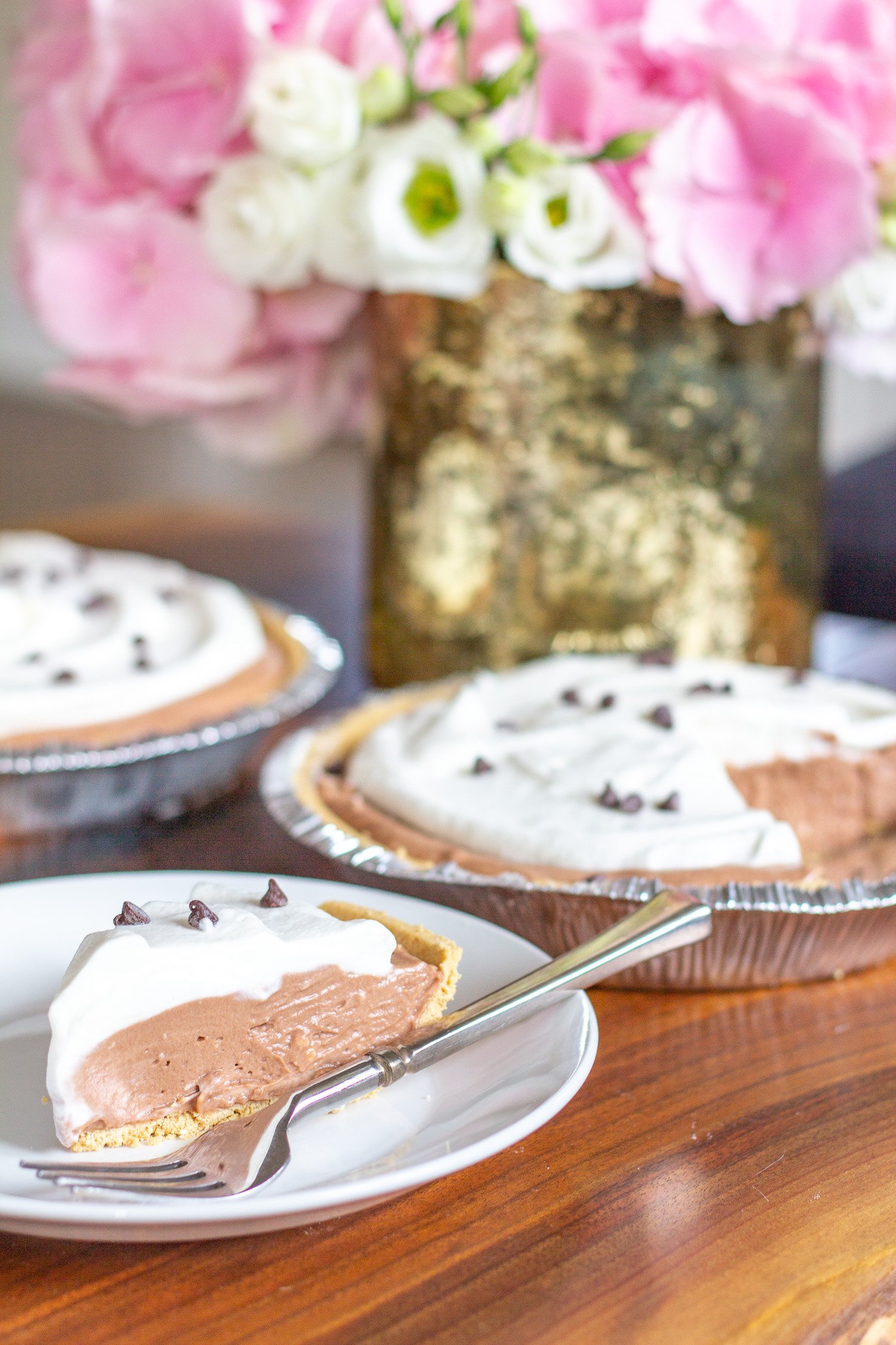 No Bake Nutella Pie | A 15-Minute Nutella Pie Recipe