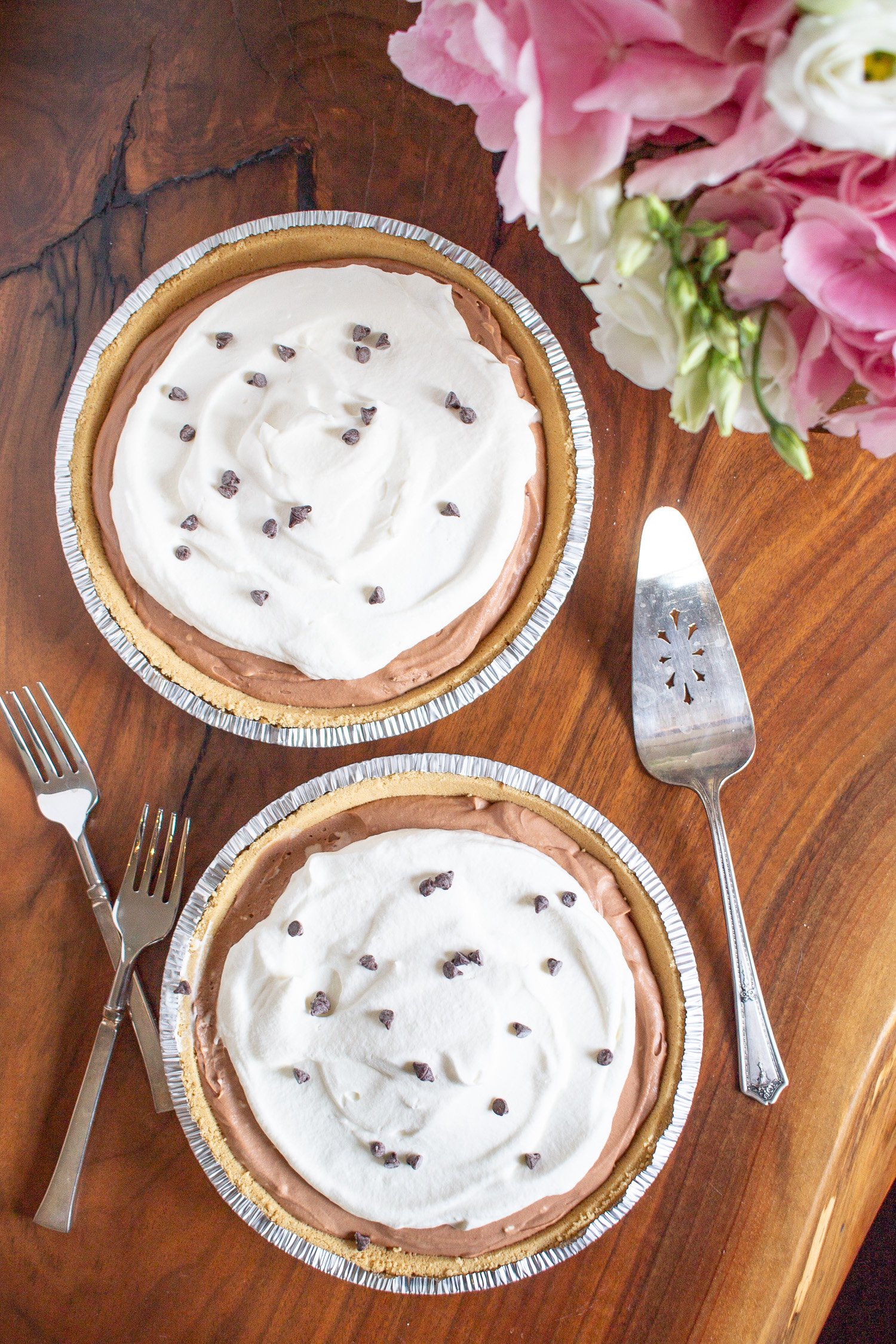 No Bake Nutella Pie | A 15-Minute Nutella Pie Recipe