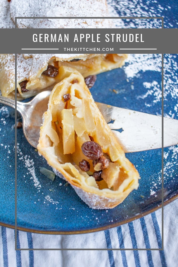 German Apple Strudel - thekittchen