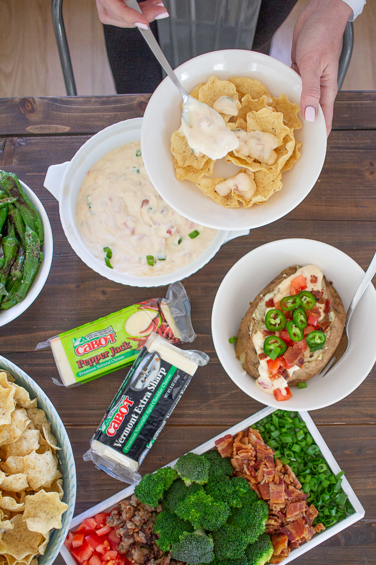 How to Make Queso and a Queso Bar for Game Day - thekittchen