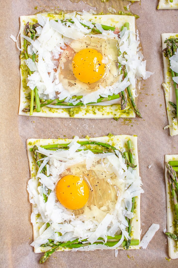 Puff Pastry Breakfast Tarts | An Easy Brunch Recipe