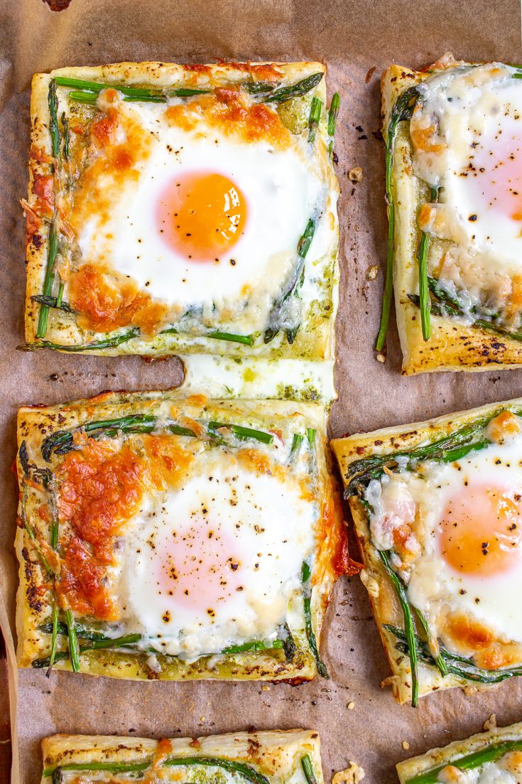 Puff Pastry Breakfast Tarts | An Easy Brunch Recipe