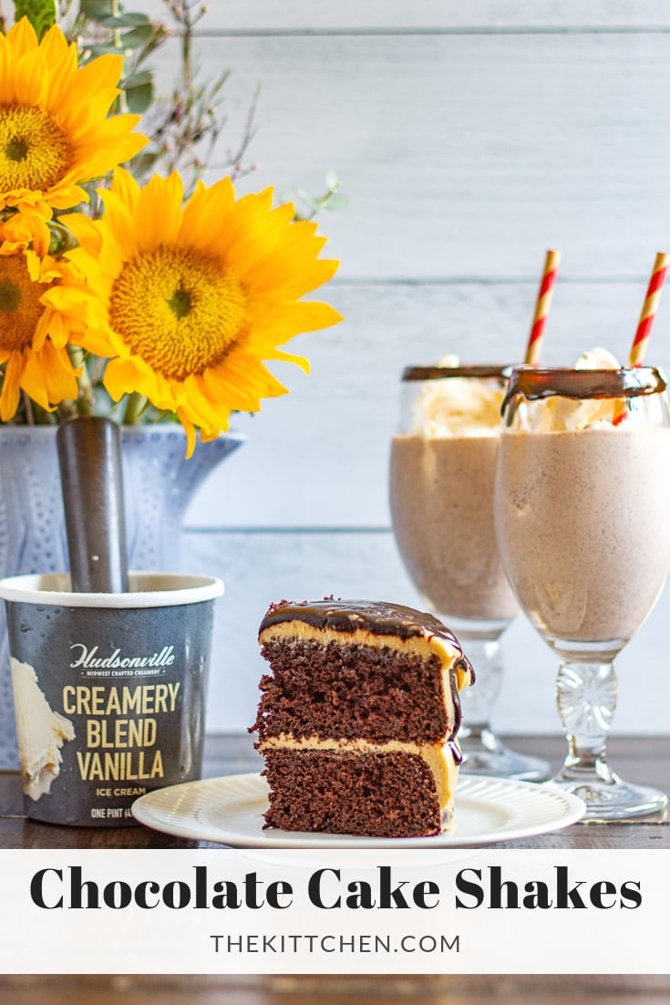 Chocolate Cake Shake | What to do with Leftover Cake