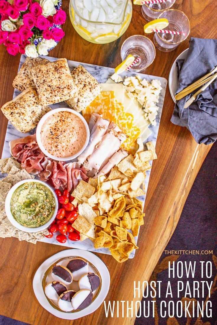 Hosting a Party without Cooking | No Cook Party Ideas