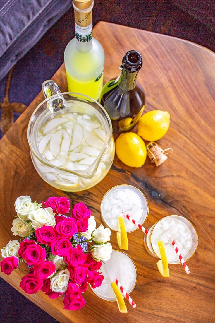 Lemon Spritz Recipe | How to make a Lemon Spritz Cocktail