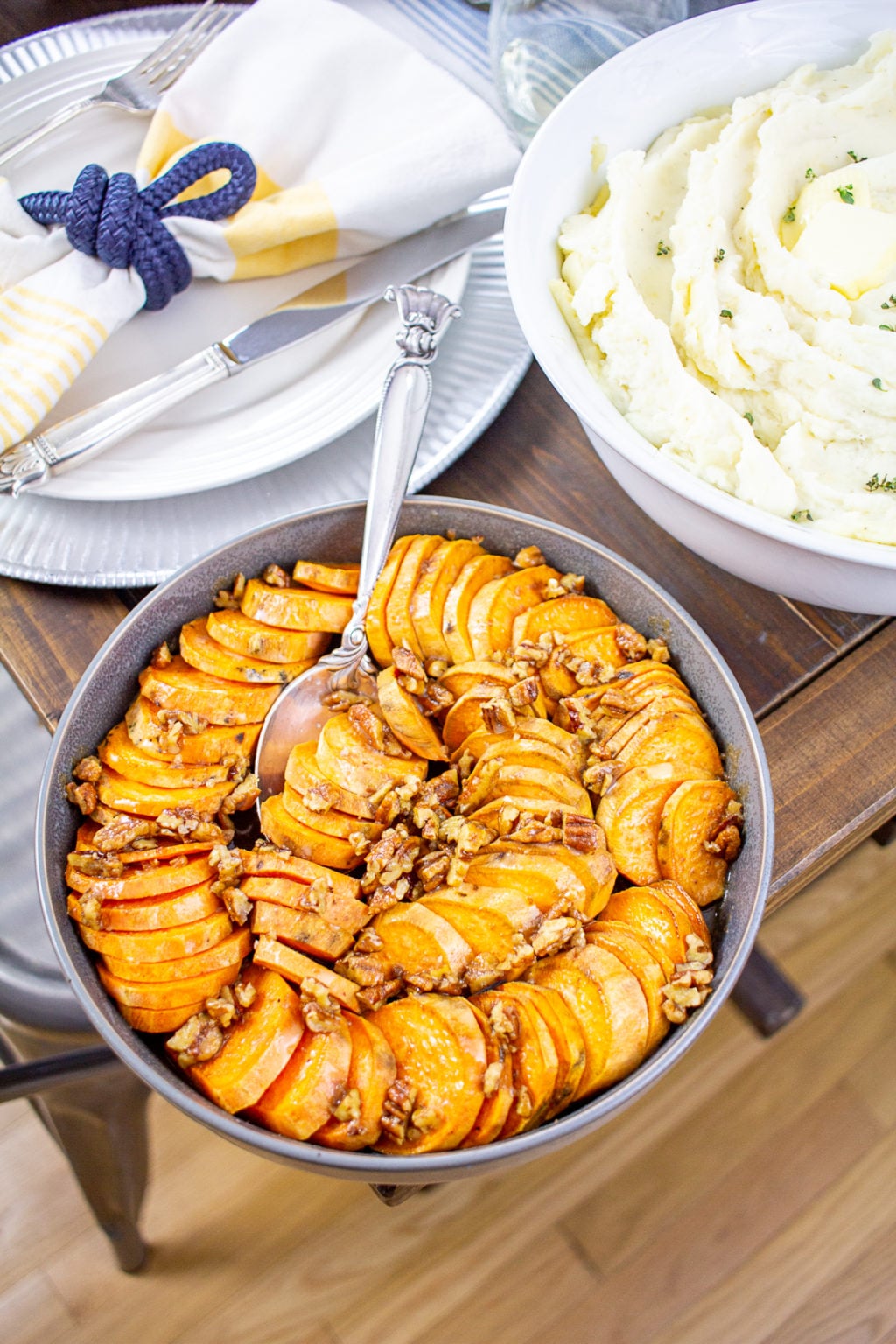 Blue Cheese Potatoes Au Gratin