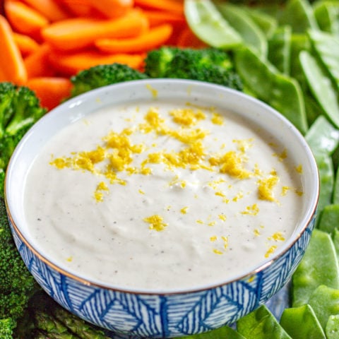 Caesar Dip | An Easy 5 Minute No-Cook Dip Recipe