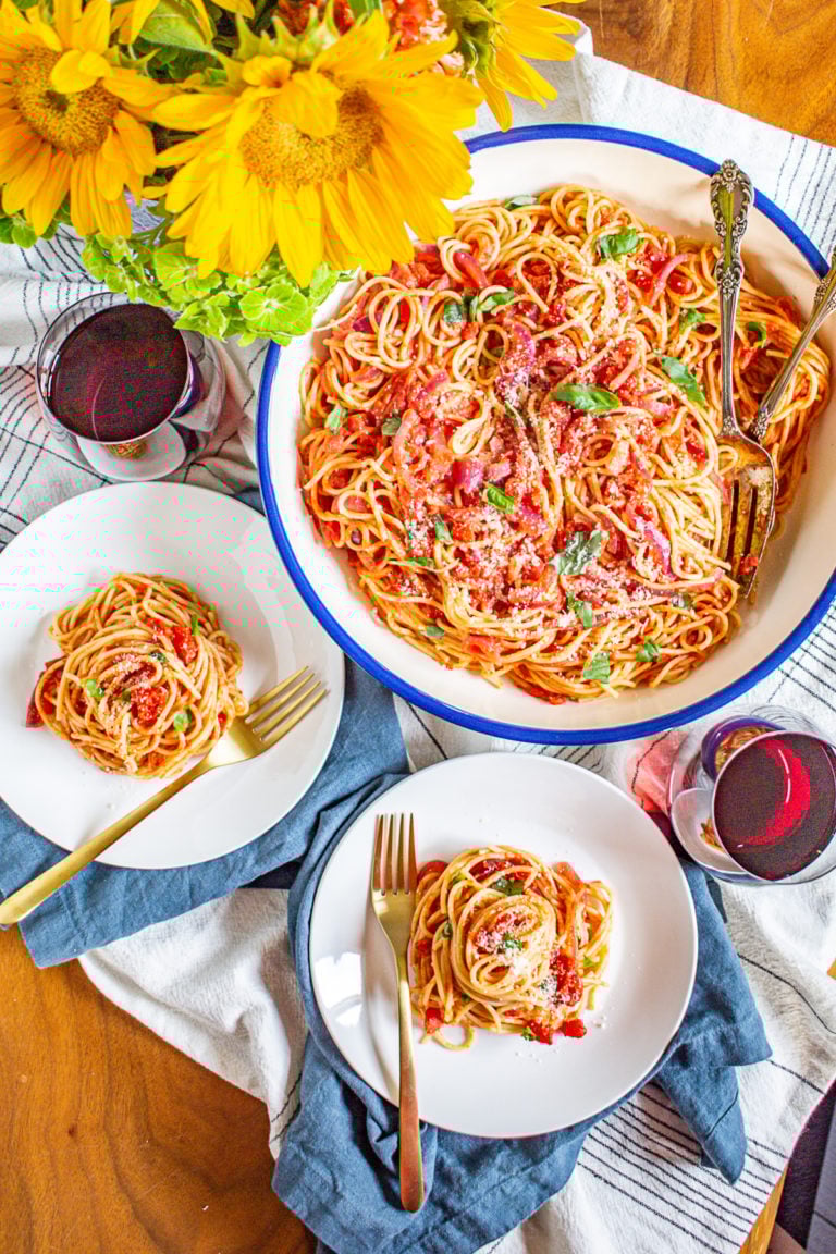 Spaghetti alla Rustica Recipe | How to make Spaghetti all Rustica