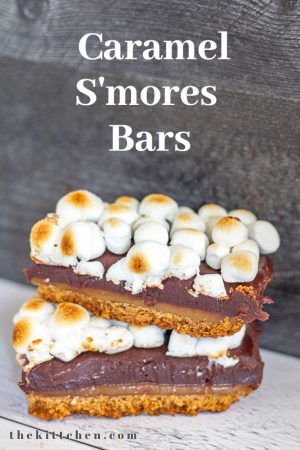 Caramel S'mores Bar Recipe | How to Make S'mores Bars