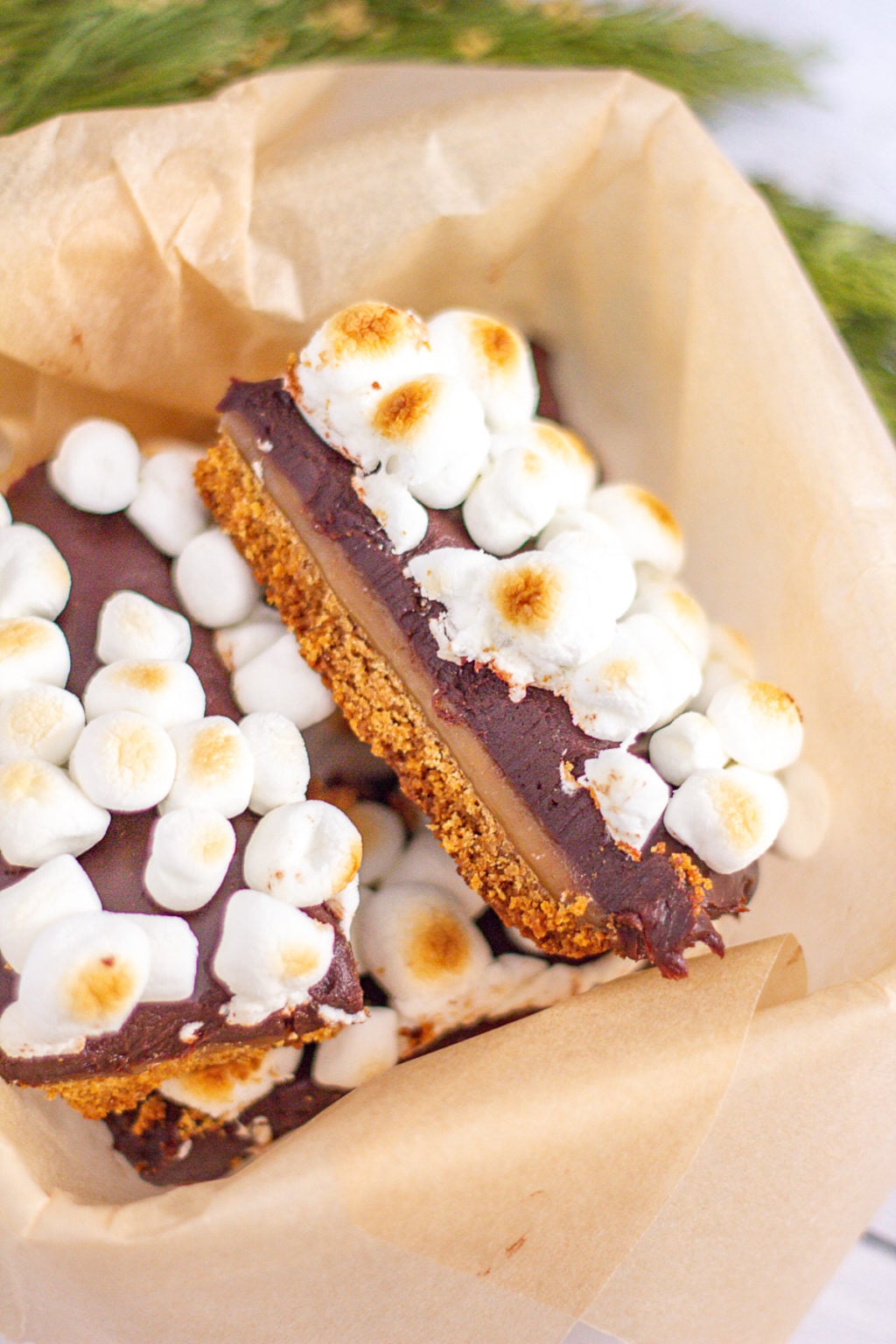 Caramel S'mores Bar Recipe | How to Make S'mores Bars