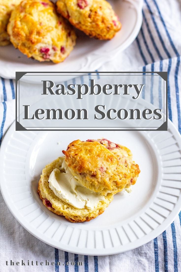 Easy Raspberry Lemon Scone Recipe | From Scratch Scones
