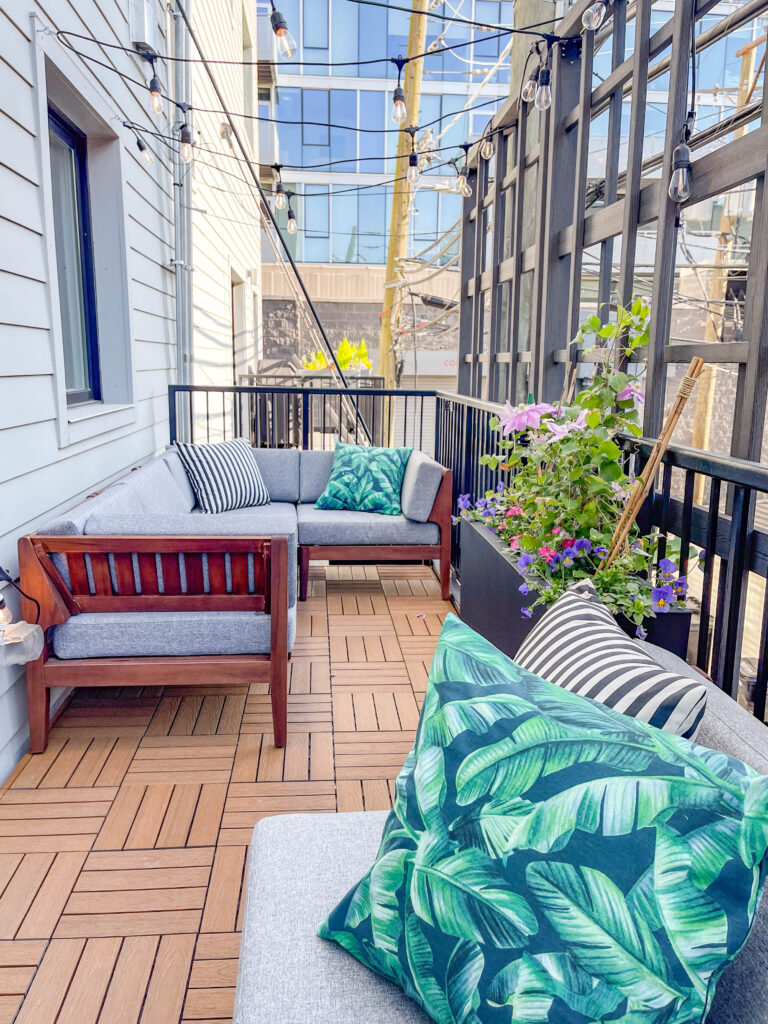 Chicago Balcony Design Reveal - thekittchen